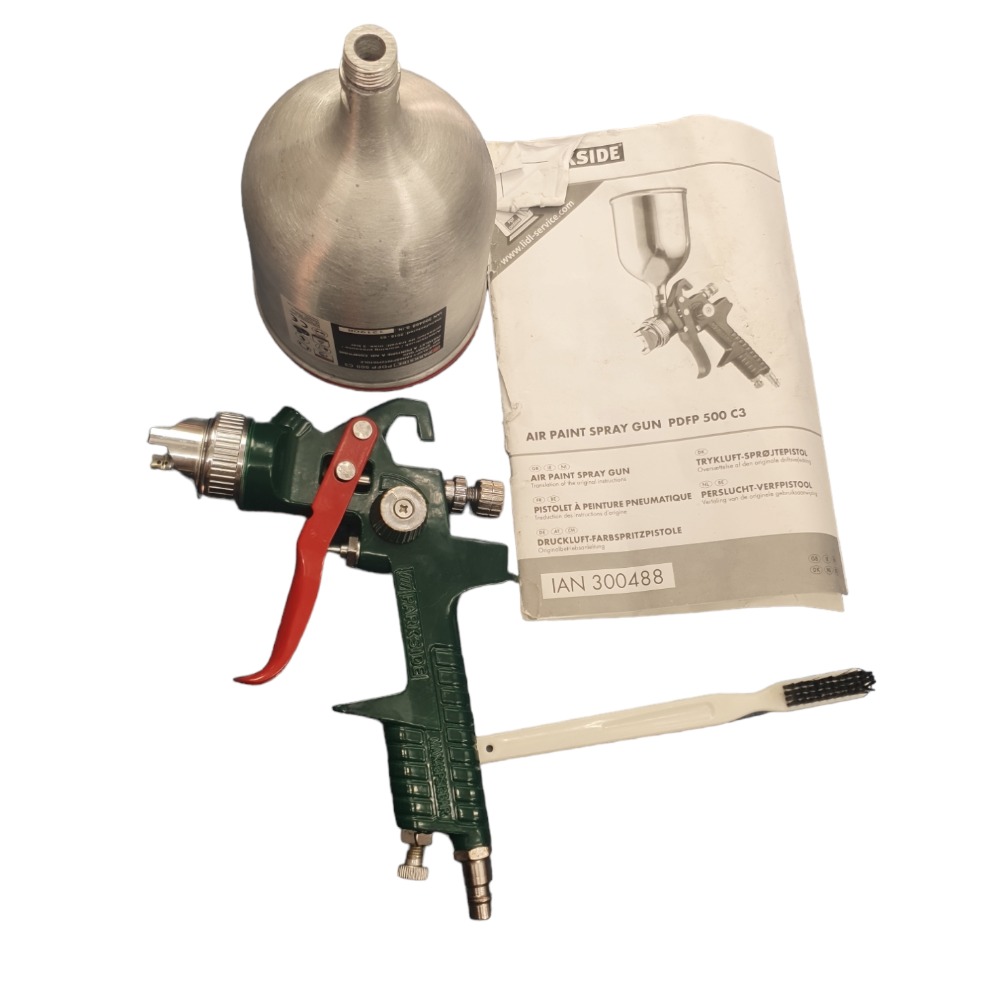 Like New Parkside PARKSIDE AIR SPRAY GUN PDFP500C3 - Own4Less